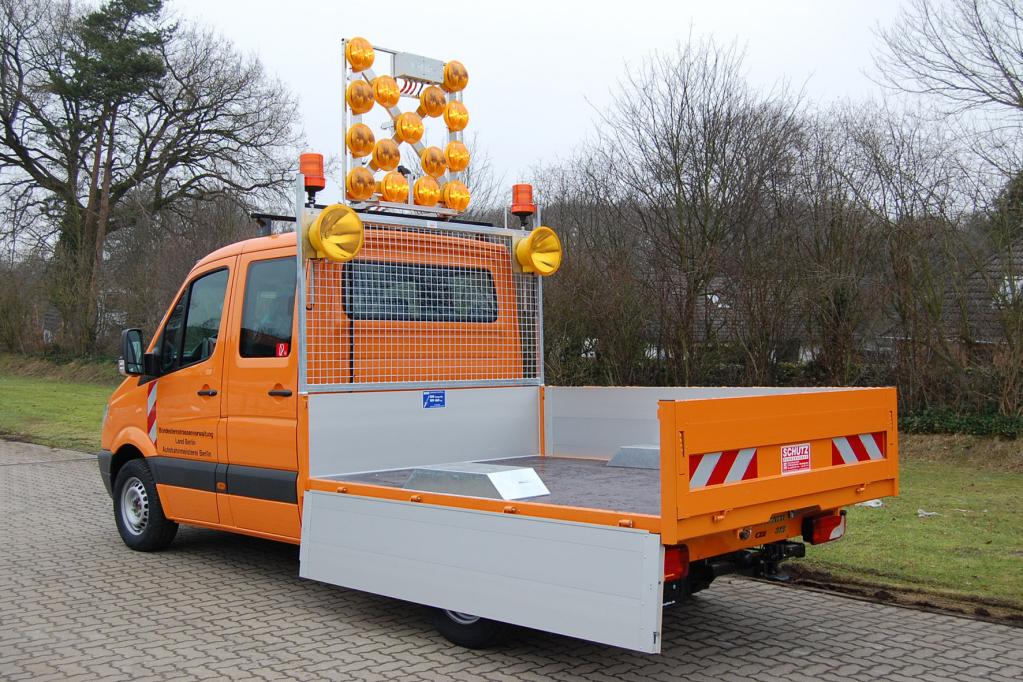 Extra niedrige Pritsche für den Mercedes-Benz Sprinter - Magazin