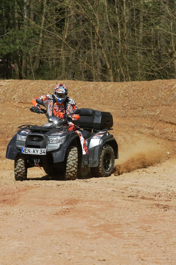 Neues Kymco-Quad: Allrad auf Acker und Autobahn - Magazin